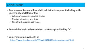 Adding Random Operations to OCL | PPT