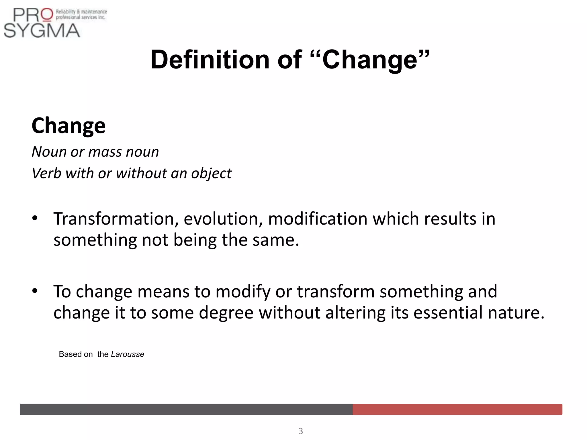 Management of Change Process | PPTX