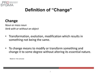 Management of Change Process | PPTX