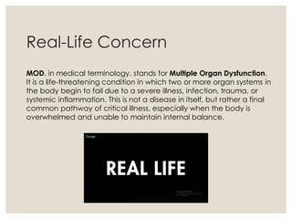 MOD full form in medical terminology stands for Multiple | PPT