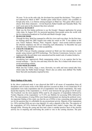 election campaign case study | PDF