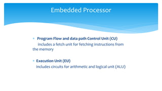 EC 308 Embedded Systems Module 1 Notes APJKTU | PPTX