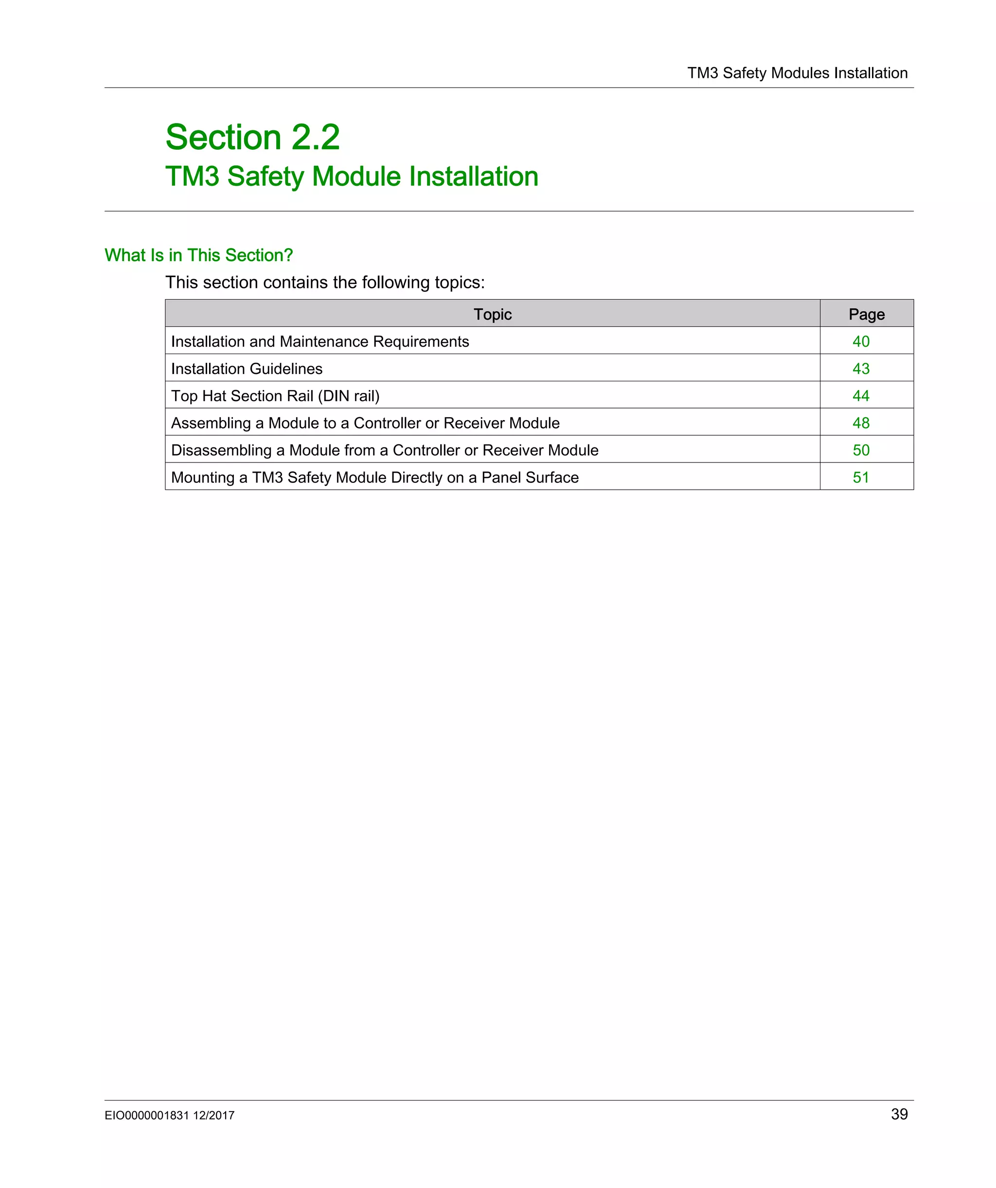 Modicon TM3 - Safety Modules, Hardware Guide.pdf | Technology & Computing