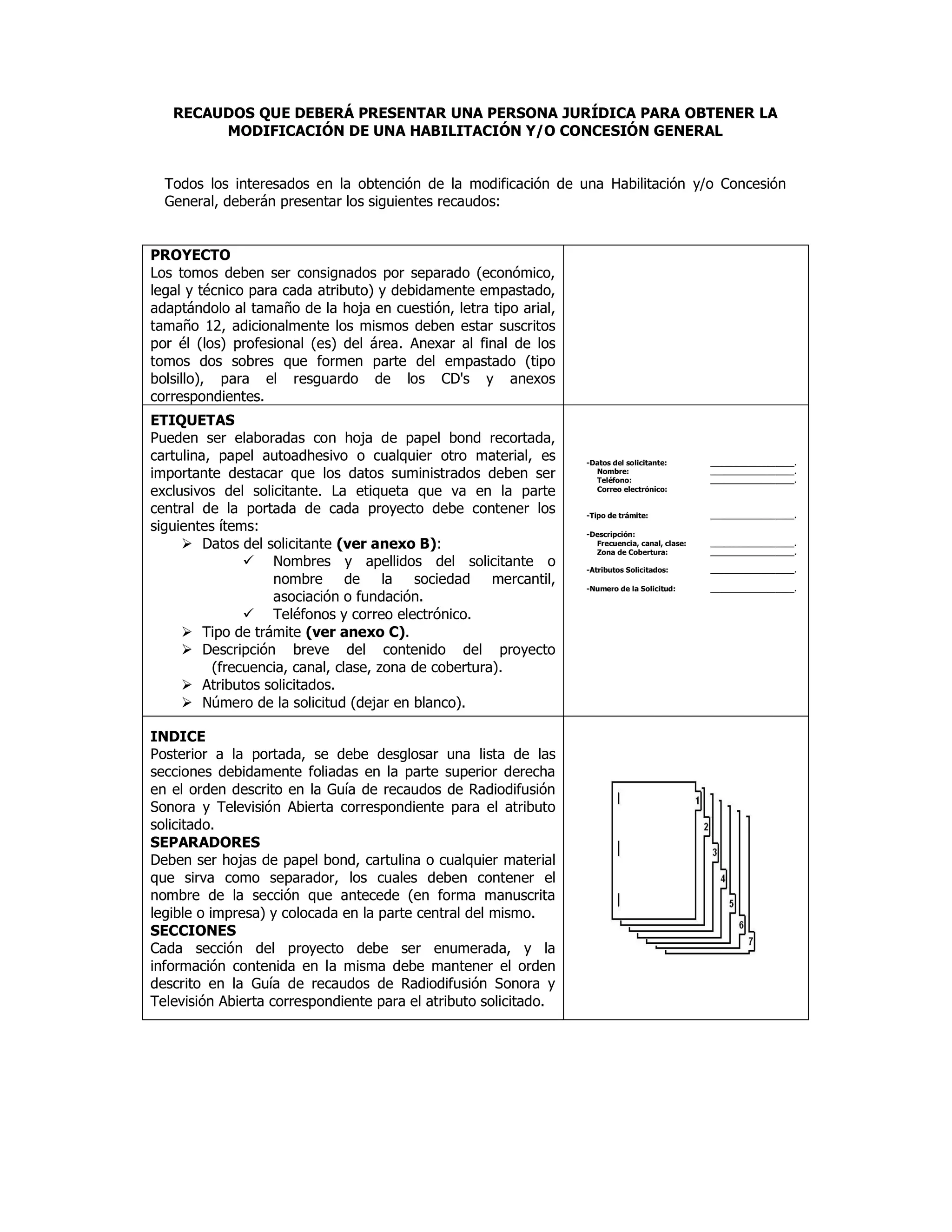 Modificación habilitación-general-y-concesiones | PDF