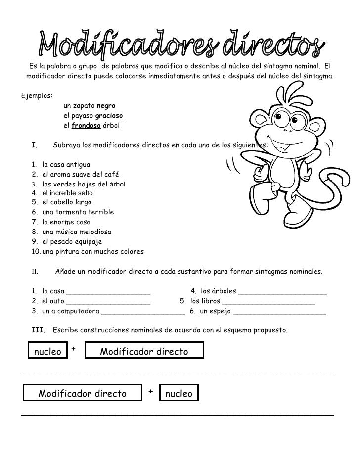 Modificadores directos