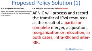 Modification of transfer policies | PPT