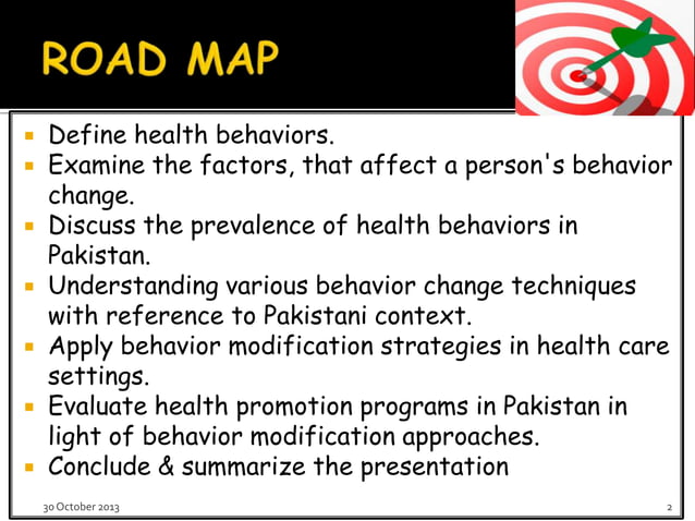Modification of health behaviors | PPTX | Men\'s Health | Healthy Living