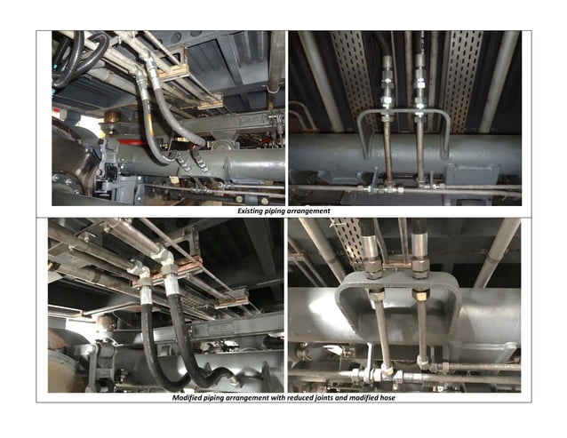 Modification in air brake pipes & its fittings in LHB Coaches dated 24. ...
