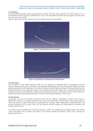 Modification of airflow around a FSAE Race car using sidepods to ...