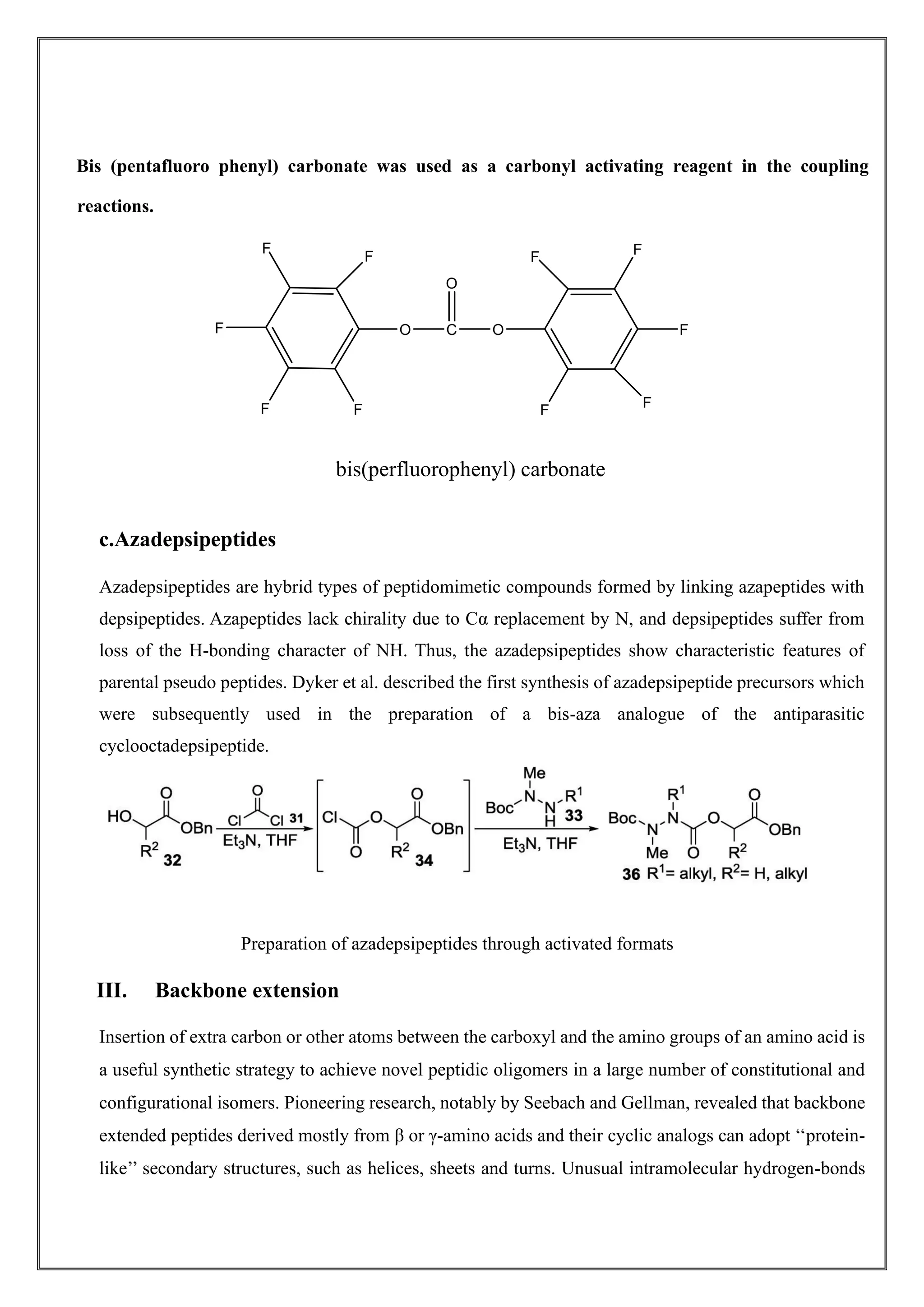 Design of Peptidomimetics by Modification of amino acids PDF notes.pdf
