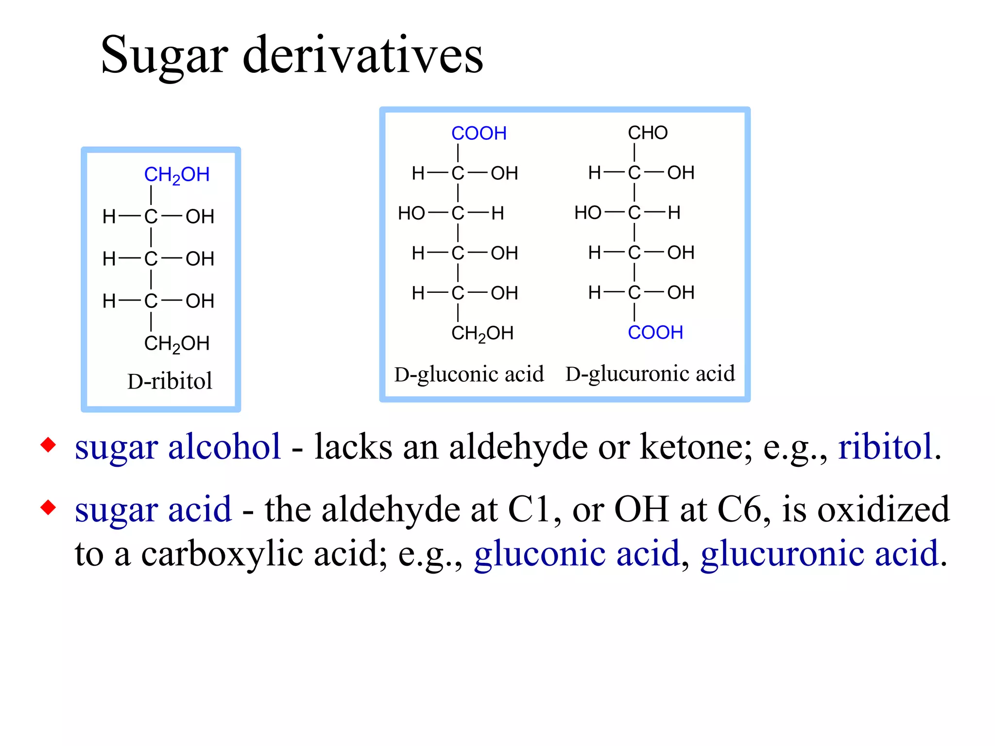 Modification of Carbohydrates.ppt