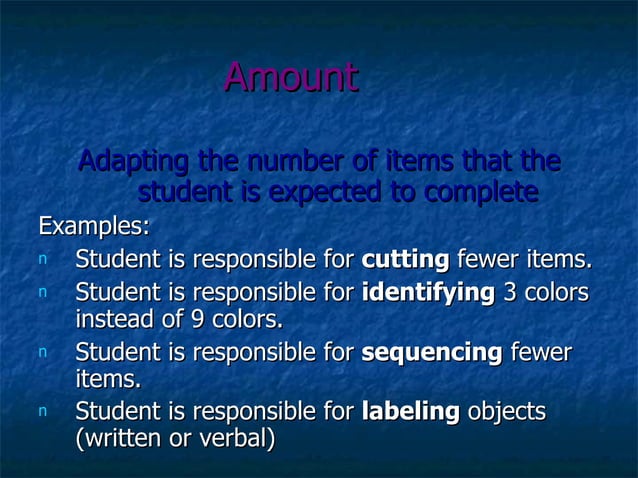 Modification power point | PPT