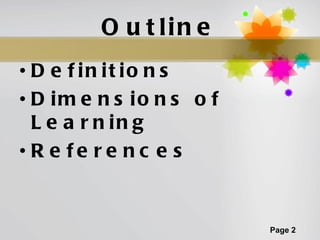 Modification through teaching thinking and problem solving skills | PPT