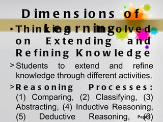 Modification through teaching thinking and problem solving skills | PPT