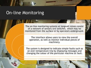(Modifid)condition m0nitoring of longwall face supportd | PPTX ...