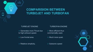 Turbojet and Turbofan engines | PPTX