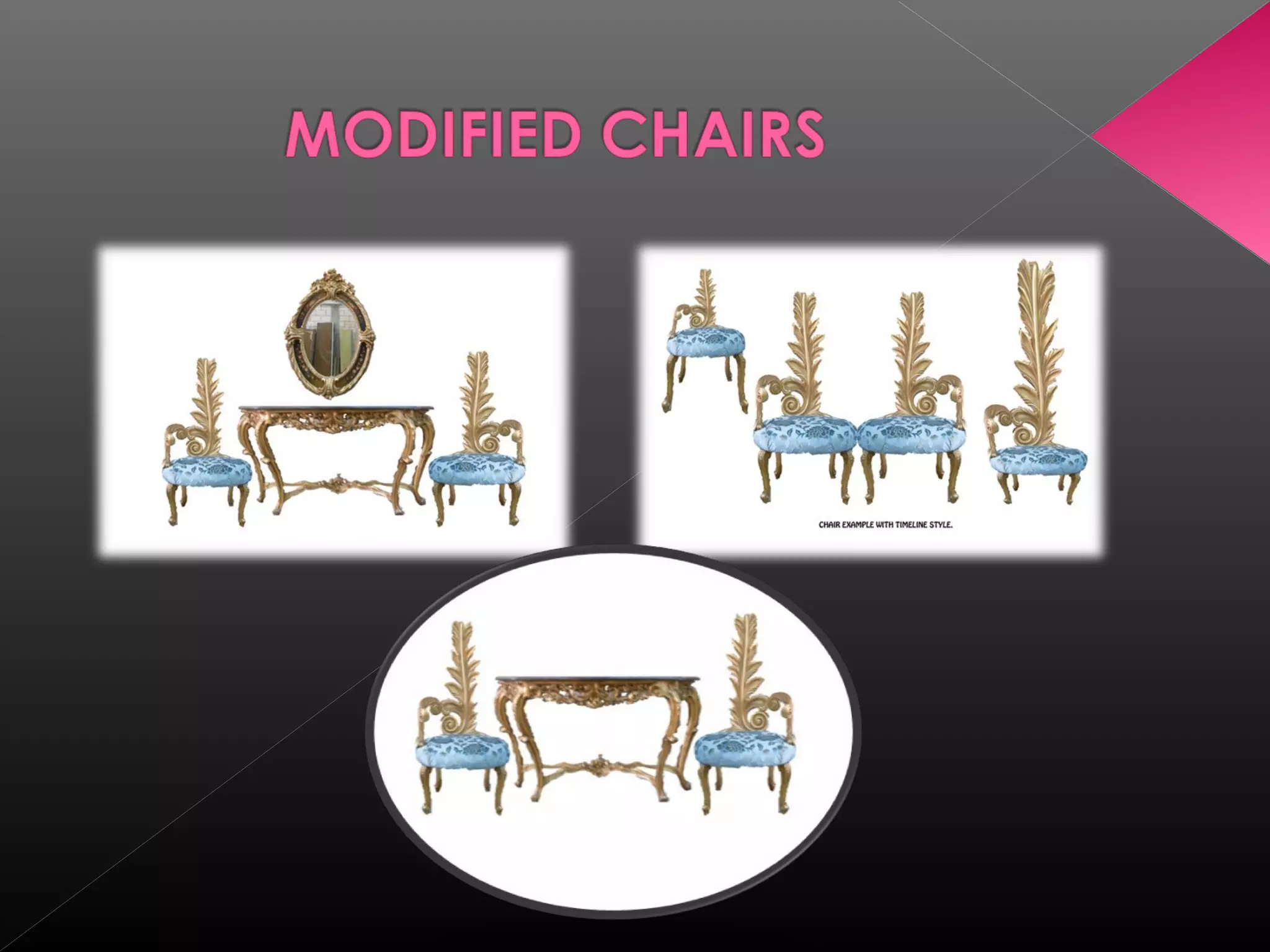 Modified chairs | PPT