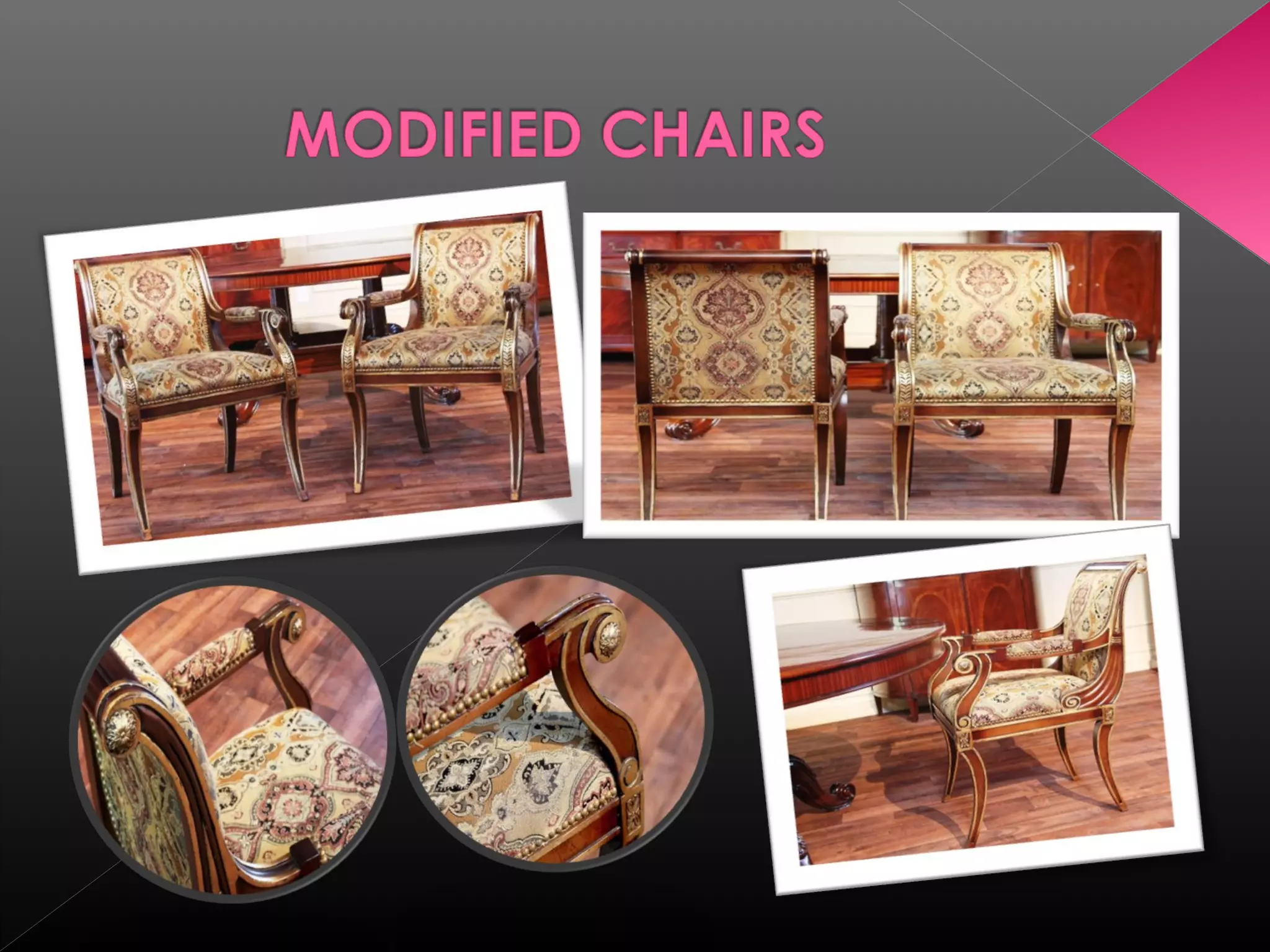 Modified chairs | PPT