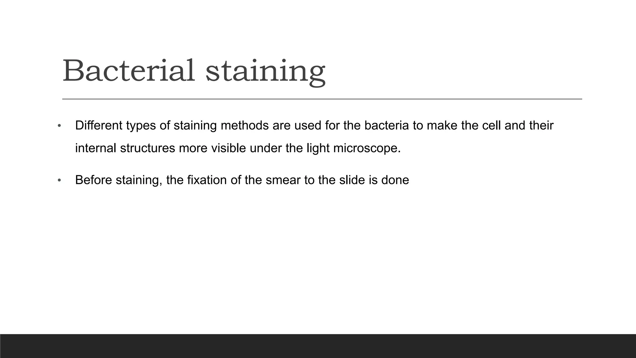 Staining techniques | PPTX | Chemistry | Science
