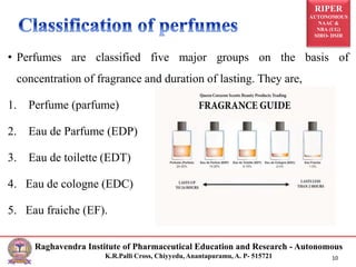 PERFUMES AND EU REGULATION | PPTX