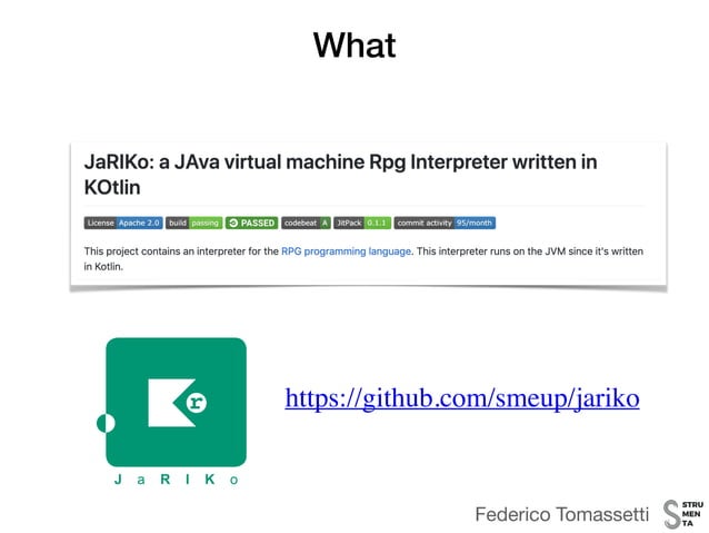 Jariko - A JVM interpreter for RPG written in kotlin | PDF | Web ...