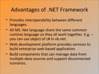 Modified.net overview | PPT | Programming Languages | Computing