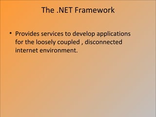 Modified.net overview | PPT | Programming Languages | Computing
