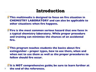 Digital learning object - Fire extinguisher (modified proposal) | PPT