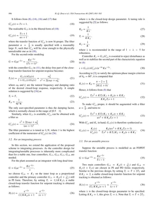 Modified Smith predictor design for periodic disturbance rejection | PDF
