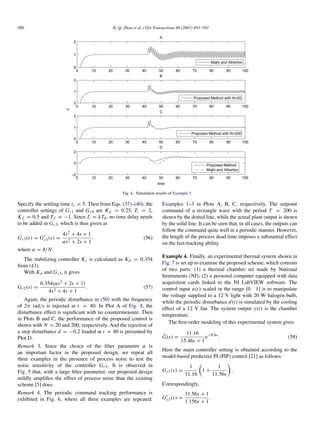Modified Smith predictor design for periodic disturbance rejection | PDF