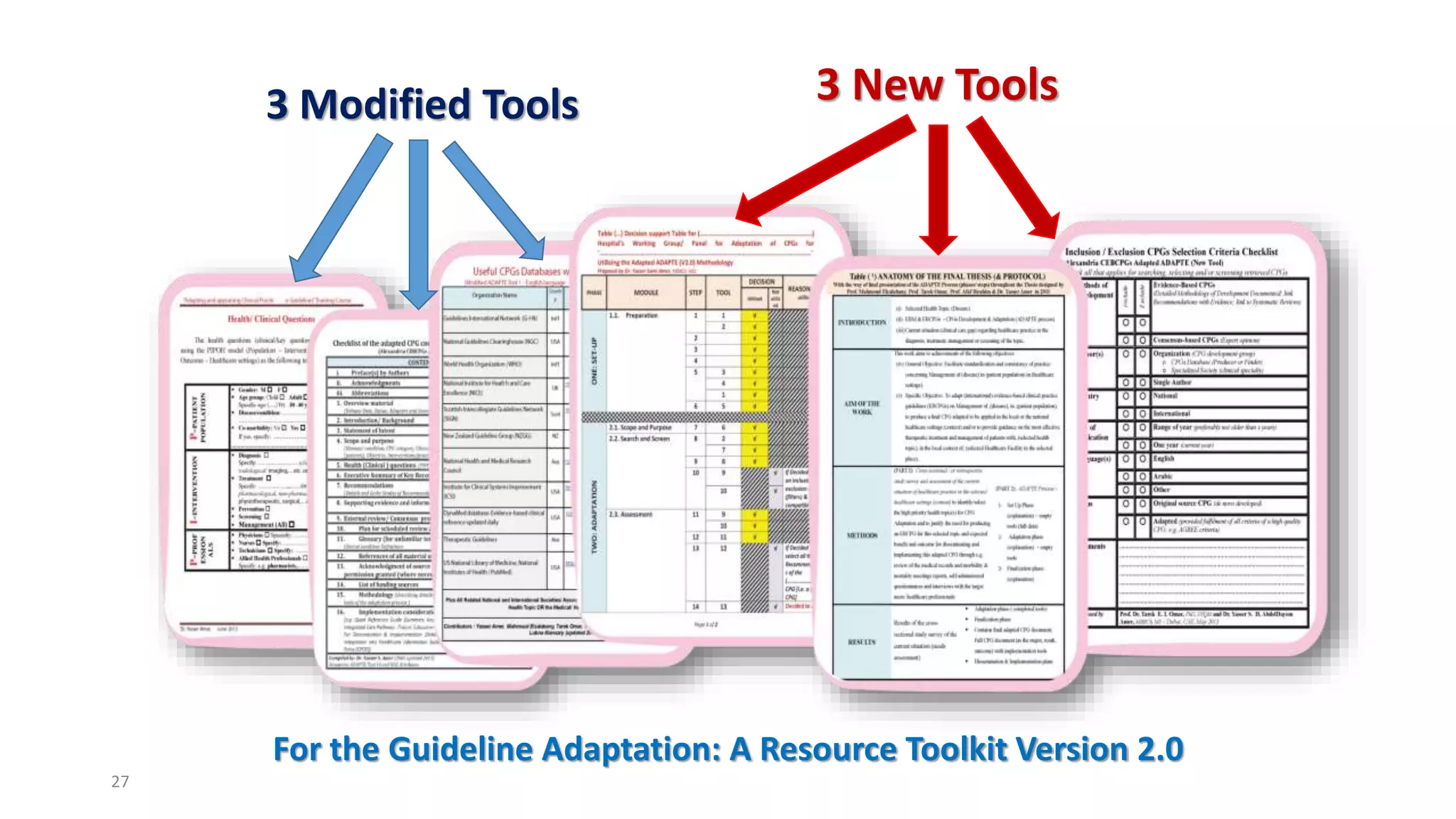 Adaptation of evidence-based clinical practice guidelines: the 'Adapted ...