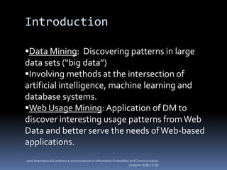 Modified apriori algorithm for frequent pattern mining | PPT