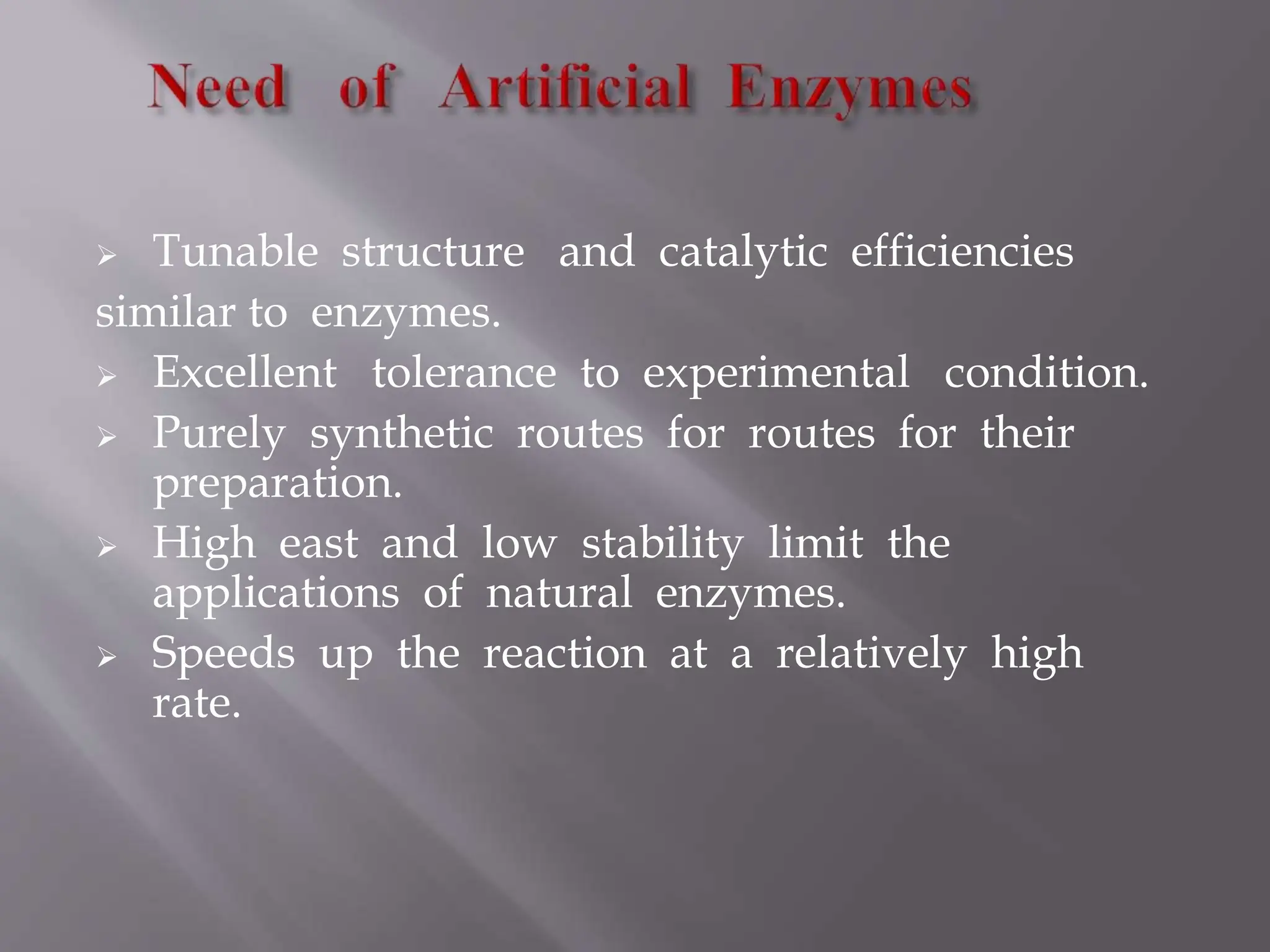 Modified & Artificial Enzymes [Autosaved] - Copy.pptx