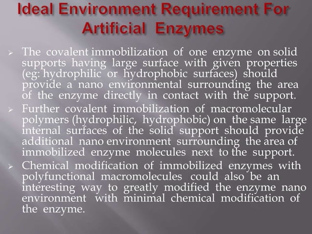 Modified & Artificial Enzymes [Autosaved] - Copy.pptx