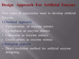 Modified & Artificial Enzymes [Autosaved] - Copy.pptx