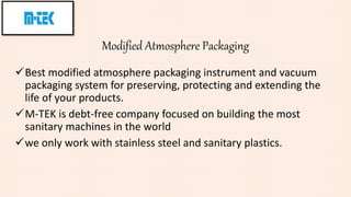 Modified atmosphere packaging | PPT