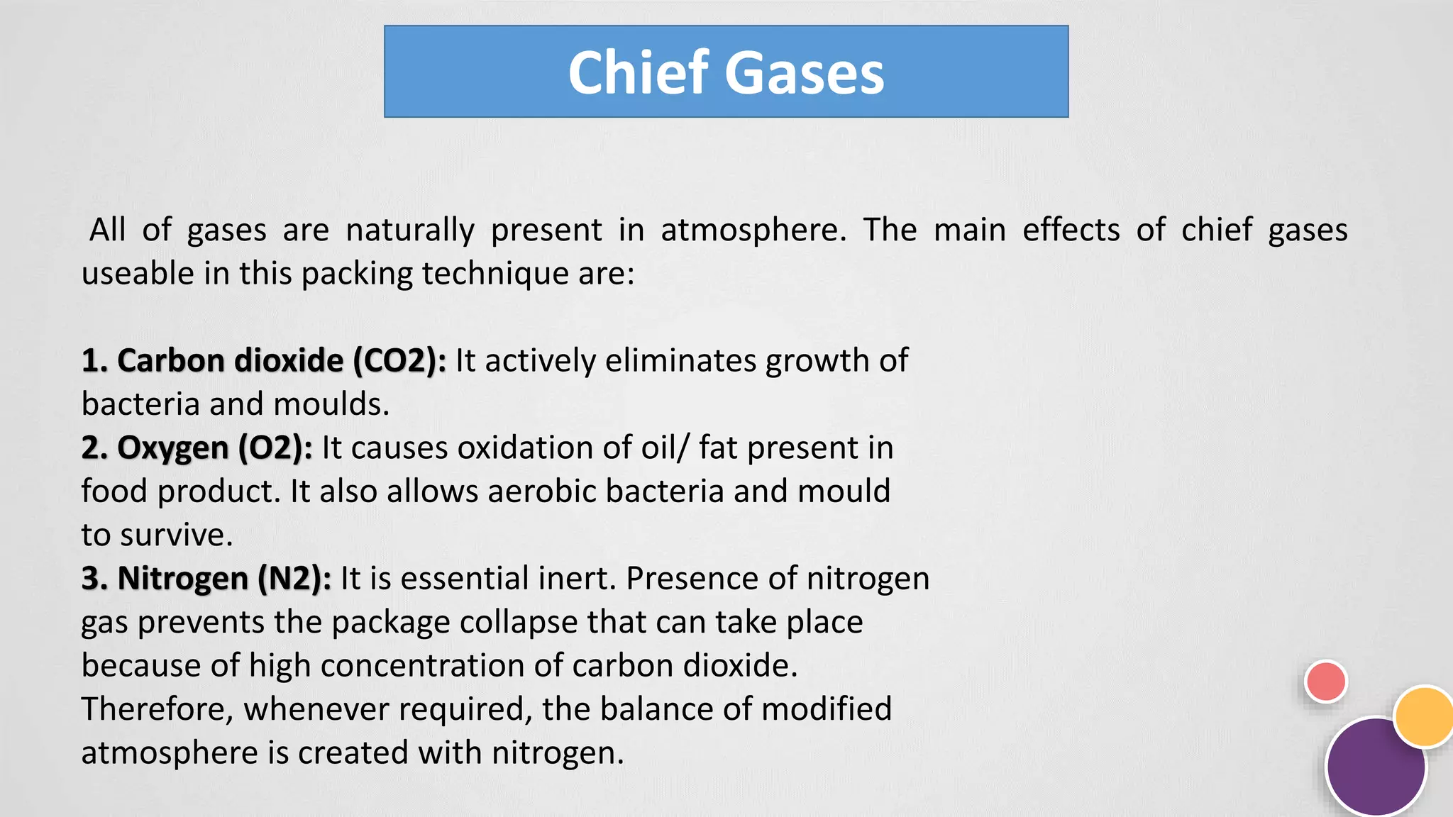 Modified atmosphere packaging (MAP) | PPTX