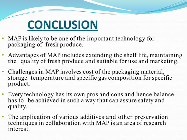 Modified atmospheric packaging {MAP} | PPTX | Indoor Environmental ...