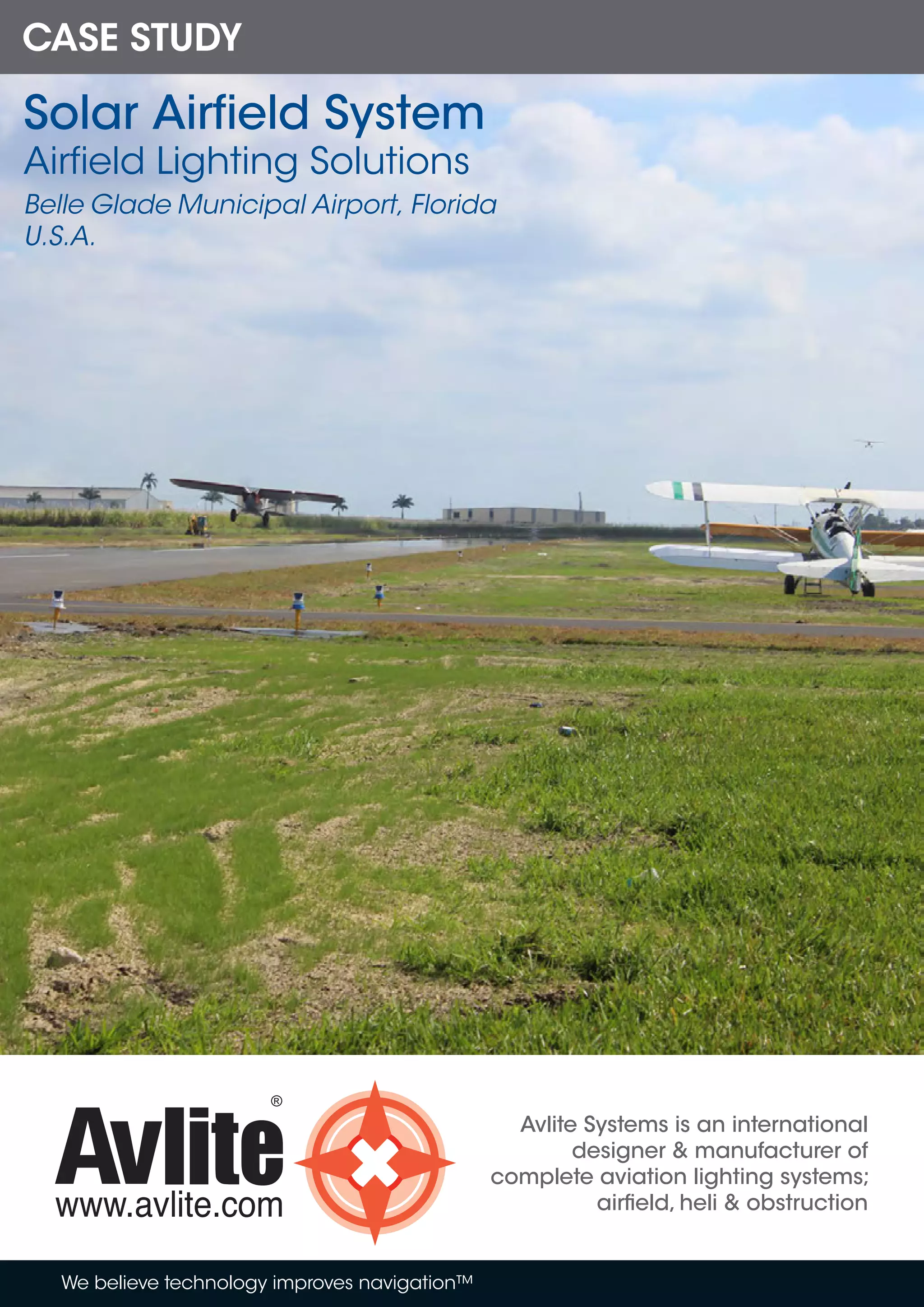 Avlite's Complete Solar Airfield | PDF
