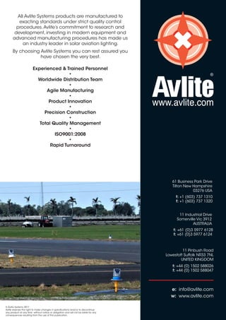 Avlite's Complete Solar Airfield | PDF