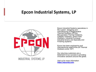 Epcon Industrial Systems, LP | PPT