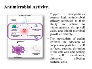 thesis of copper nanoparticles and their relevance | PPTX