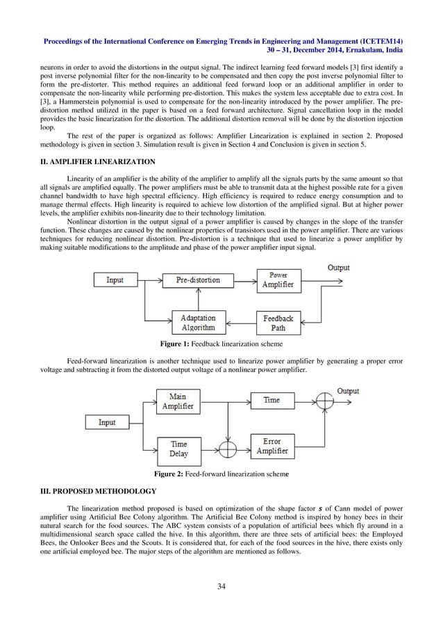 Modified cann model linearization using abc algorithm | PDF