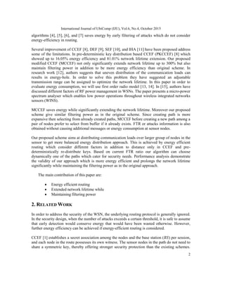 Modified ccef for energy efficiency and extended network lifetime in ...