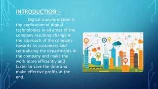 Digital transformation by Satwik | PPTX