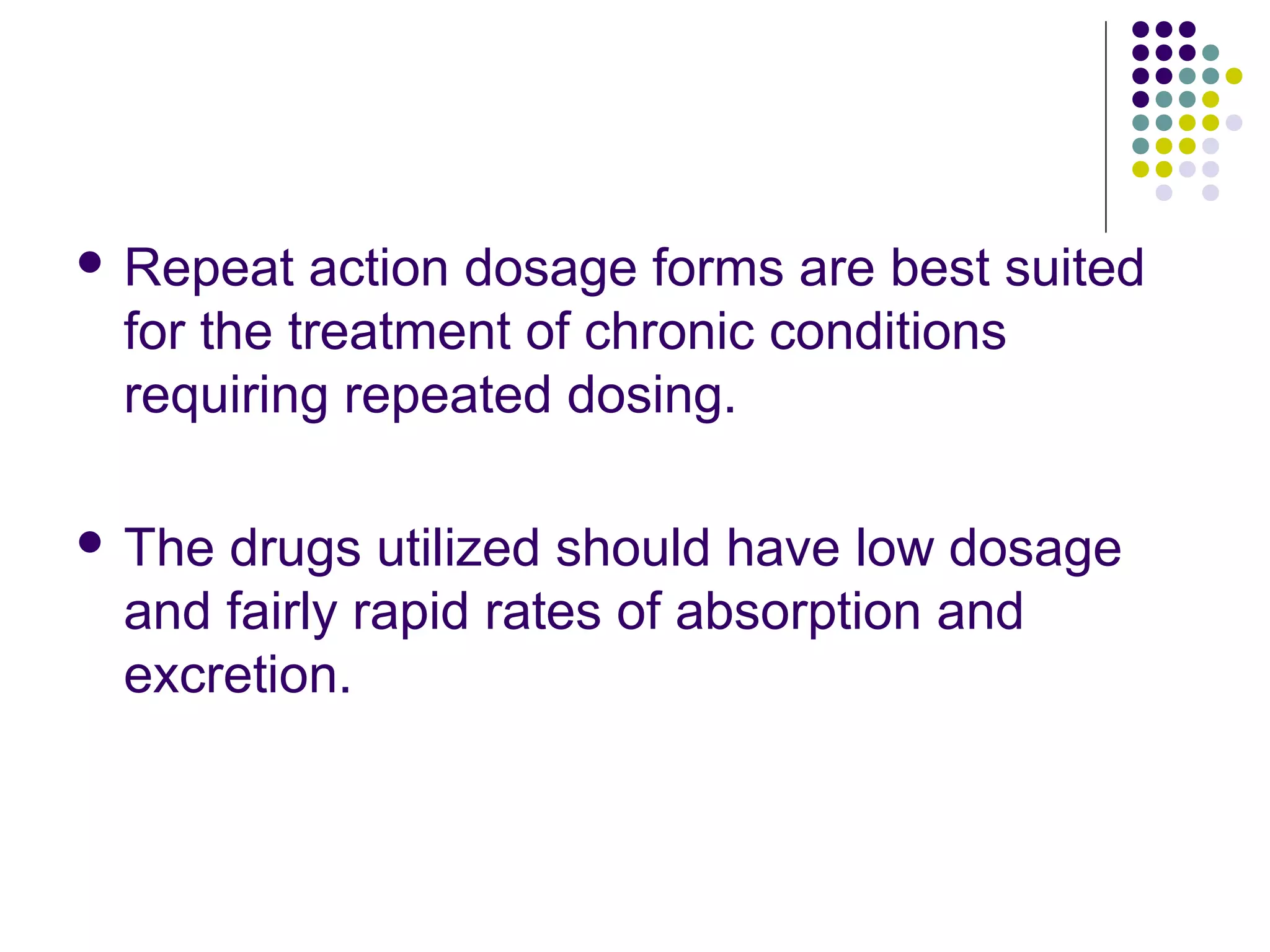 Modified drug release - Pharmaceutics | PPT