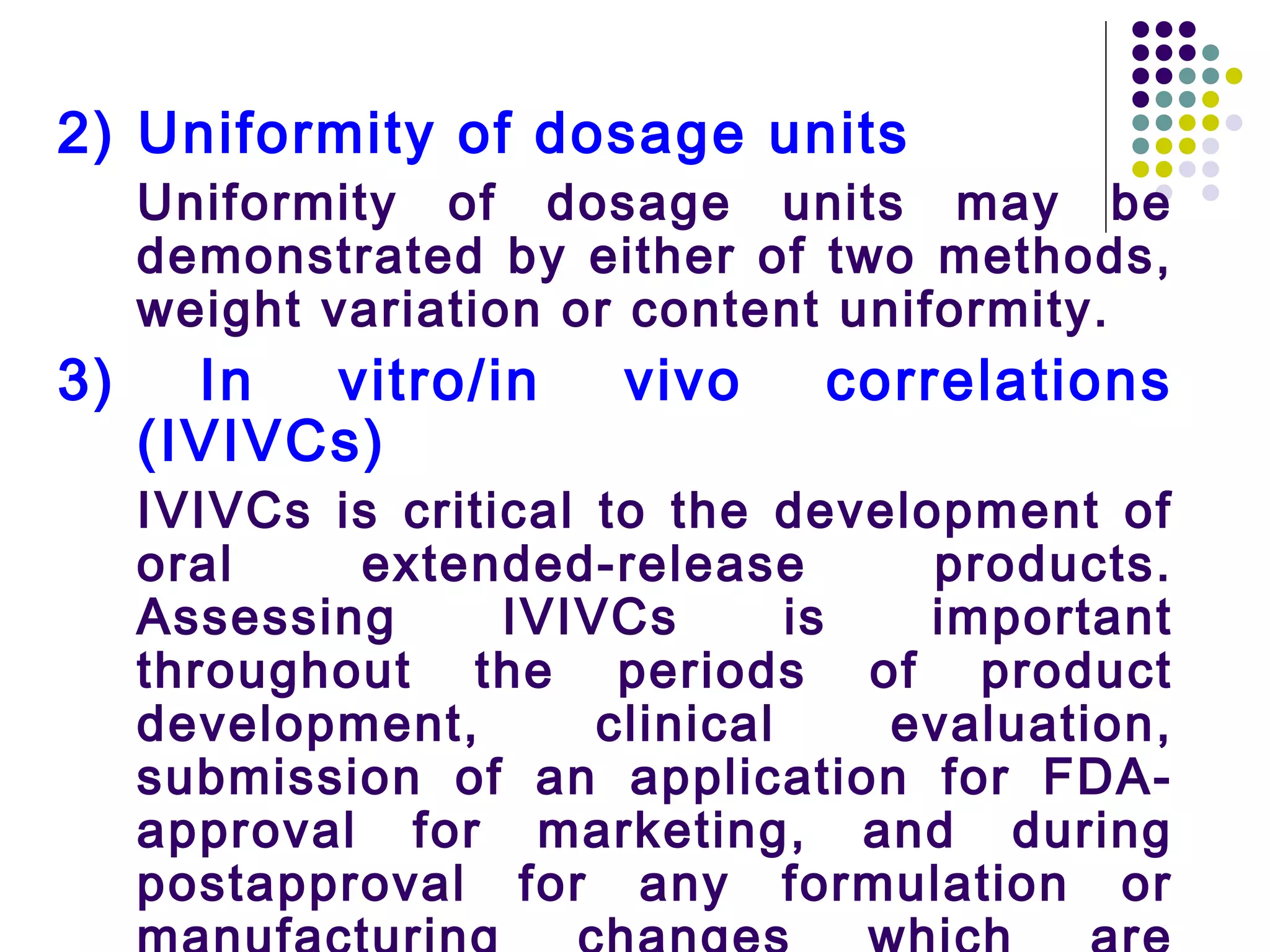 Modified drug release - Pharmaceutics | PPT