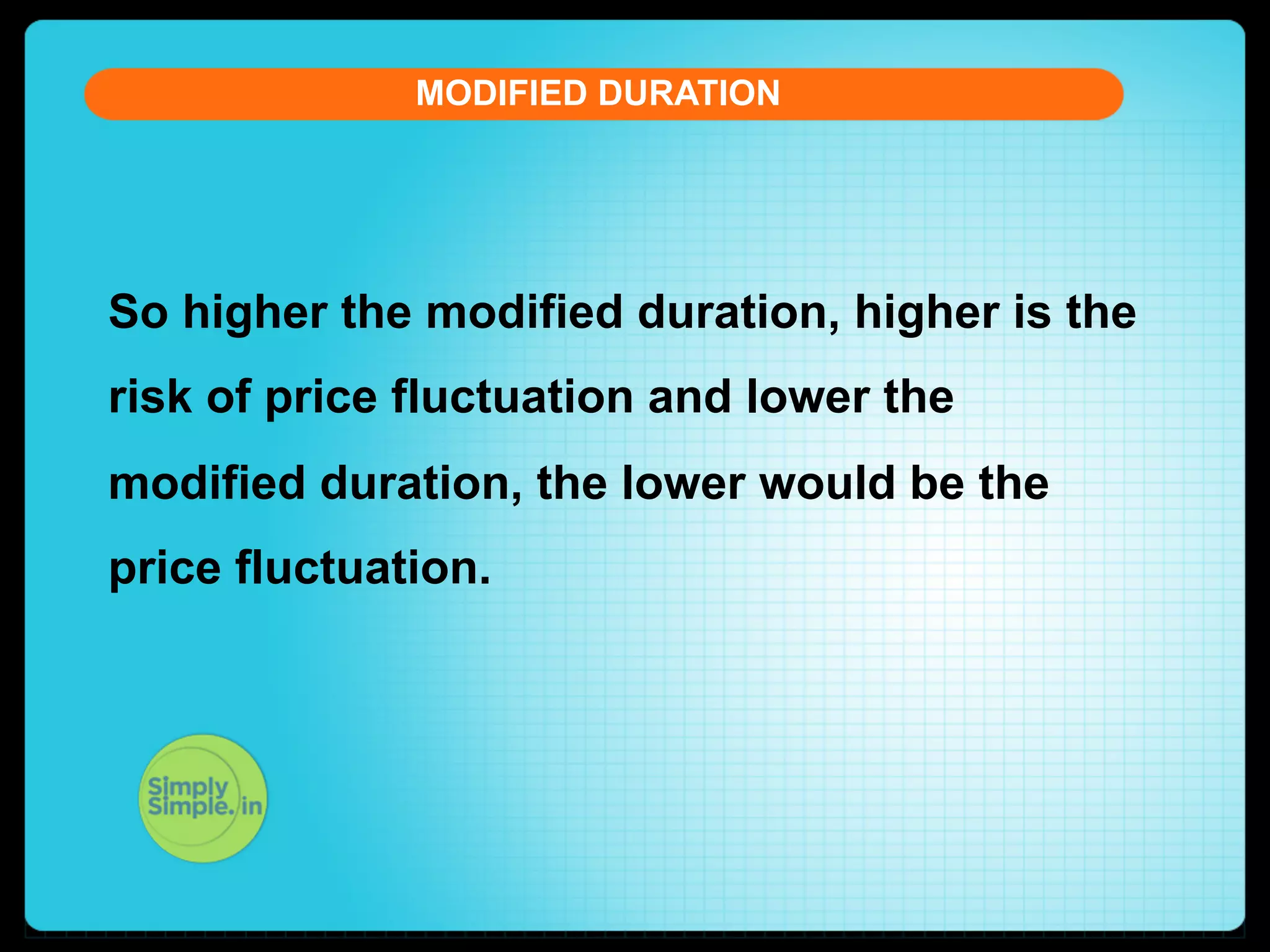 Modified Duration | PDF