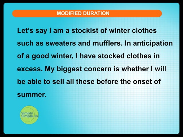 Modified Duration | PDF