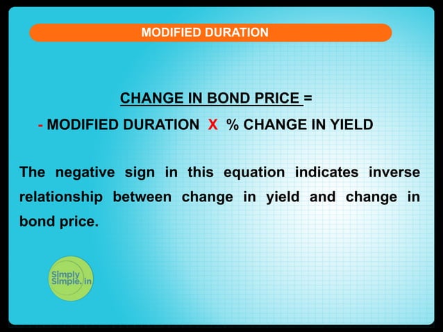 Modified Duration | PDF